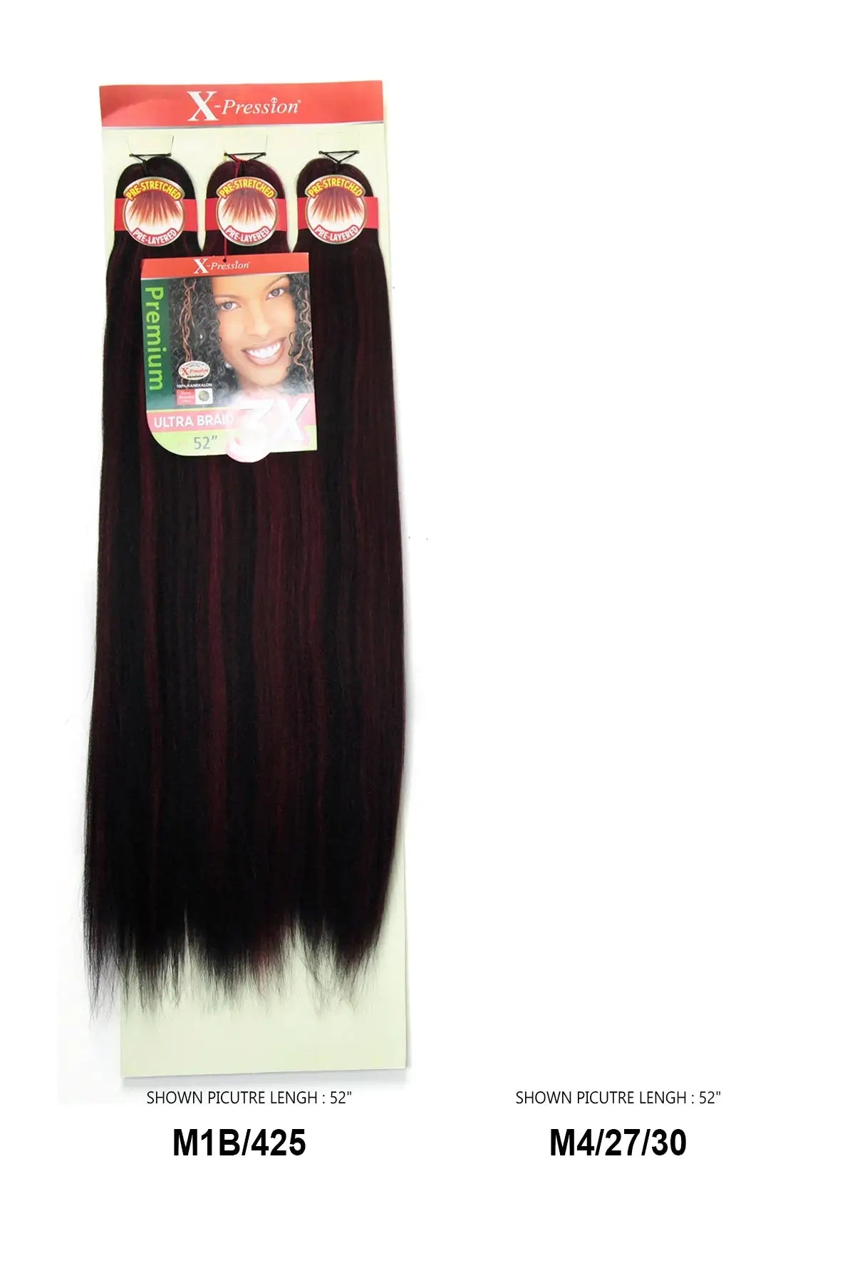 OUTRE 3X X-PRESSION PRE-STRETCHED ULTRA BRAID 42"