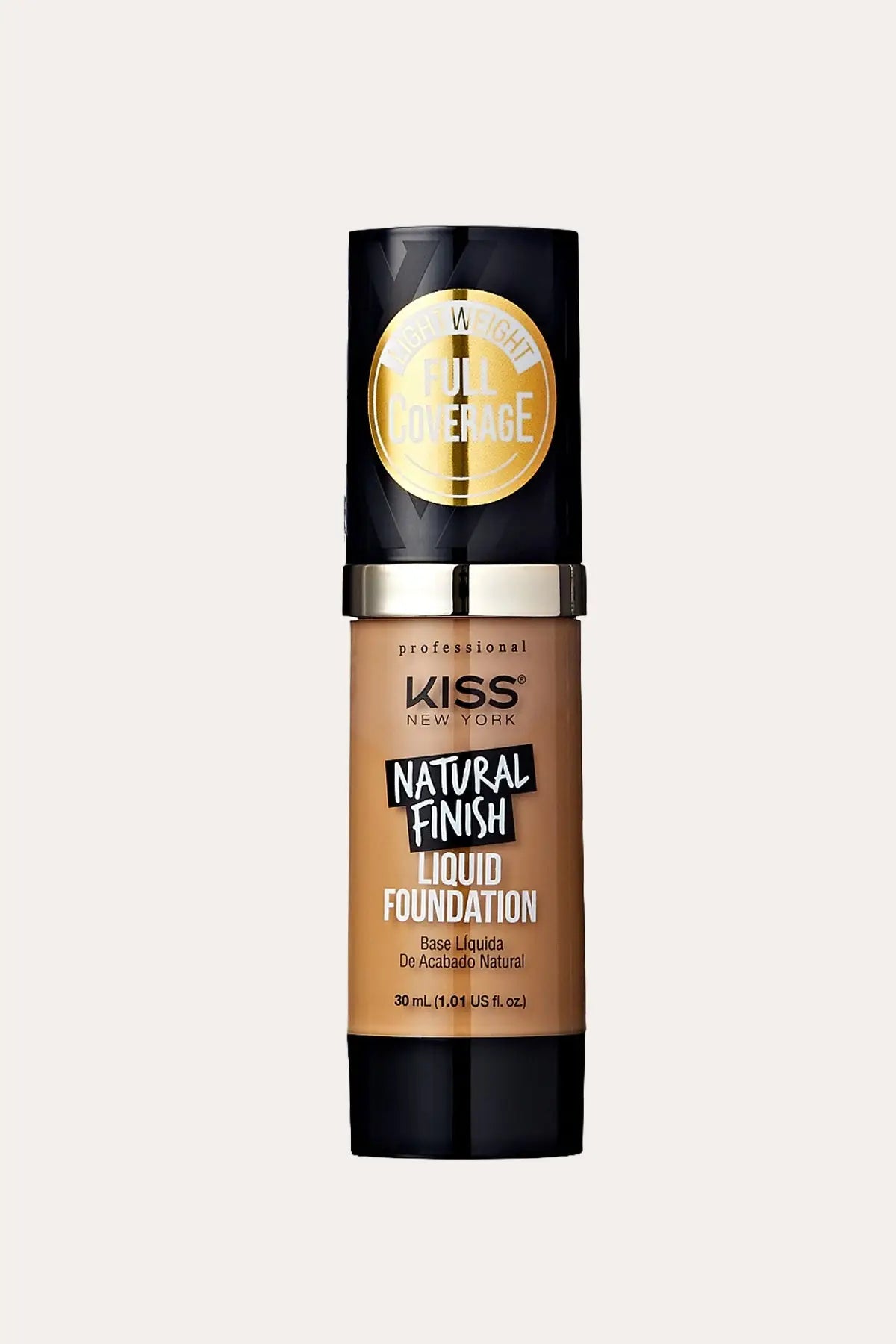KISS NEW YORK NATURAL FINISH PRO LIQUID FOUNDATION