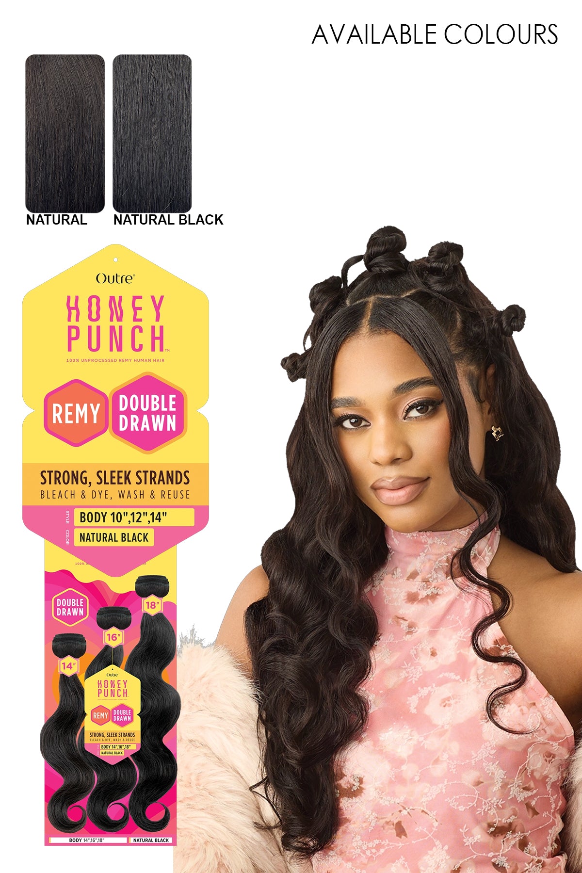 OUTRE HONEY PUNCH UNPROCESSED HUMAN HAIR - BODY MULTI