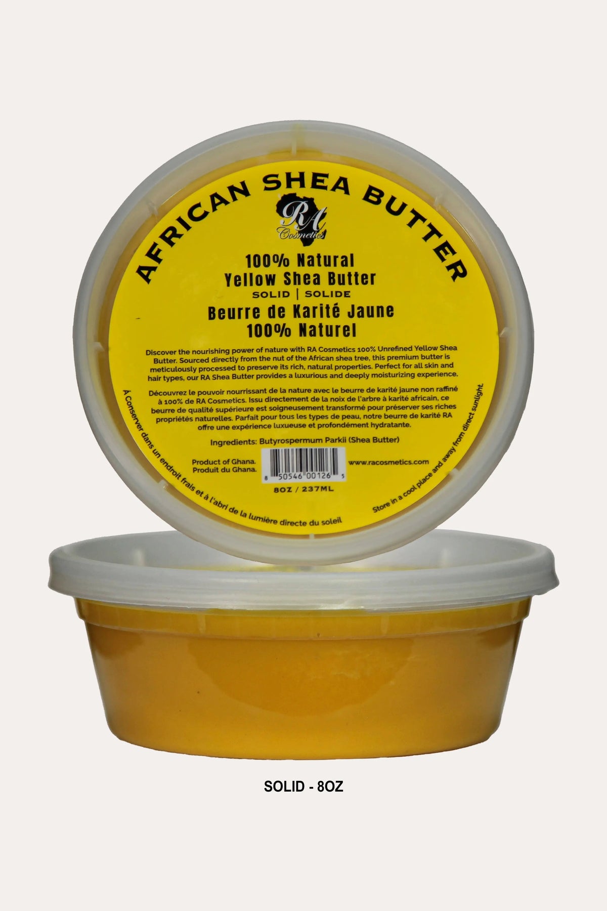 RA COSMETICS AFRICAN SHEA BUTTER [CHUNKY/SOLID]