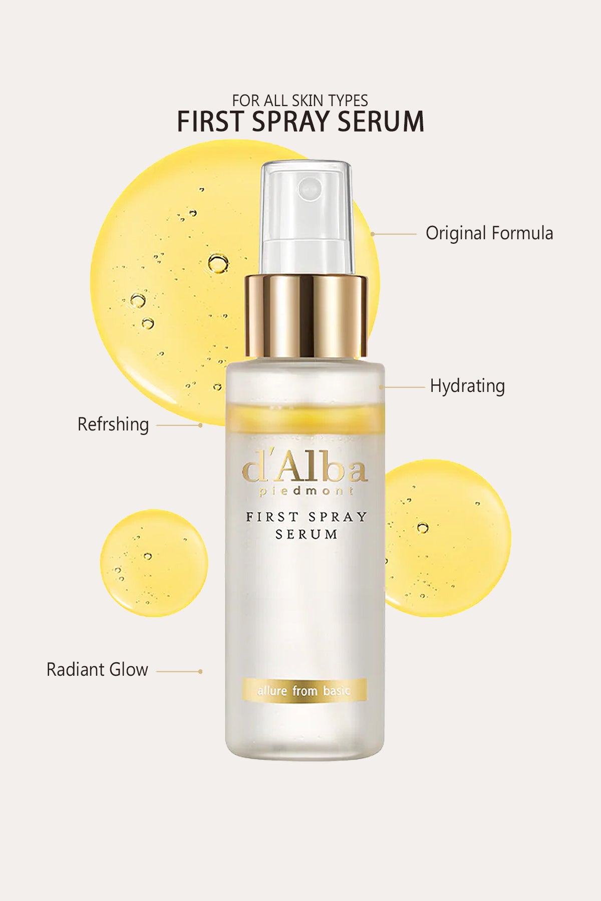 d'Alba WHITE TRUFFLE SPRAY SERUM 100ml