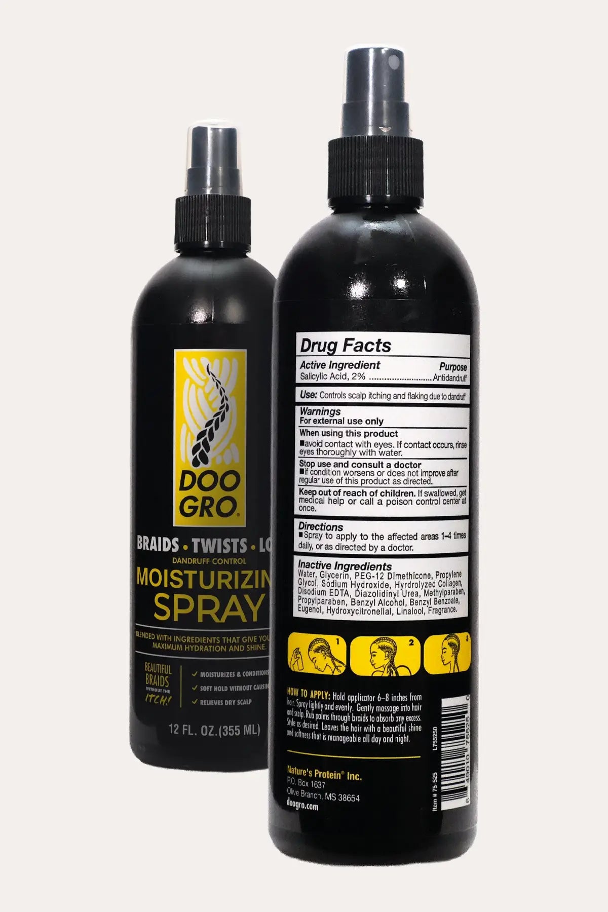 DOO GRO BRAID TWISTS LOCS SCALP SPRAY 12oz