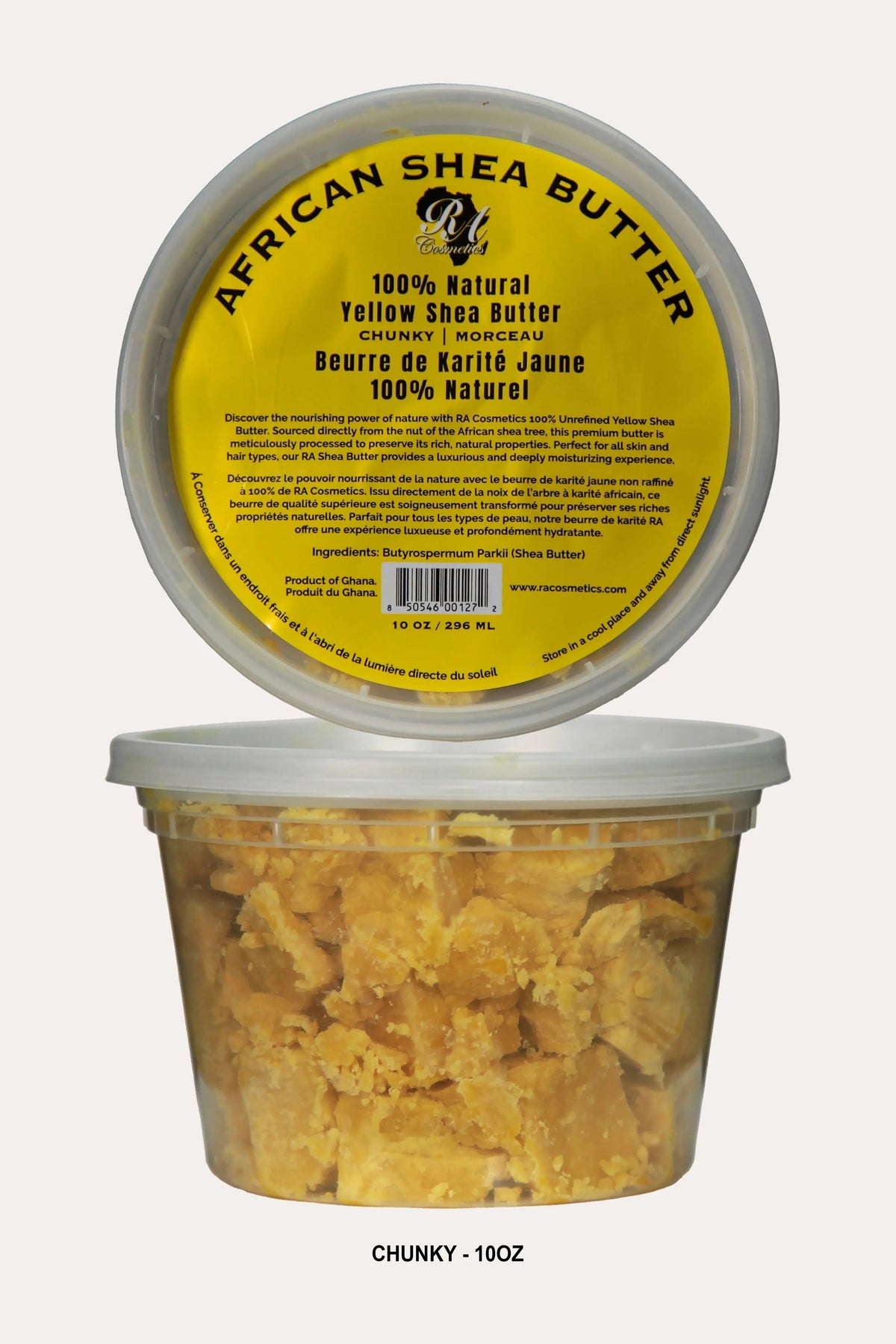 RA COSMETICS AFRICAN SHEA BUTTER [CHUNKY/SOLID]