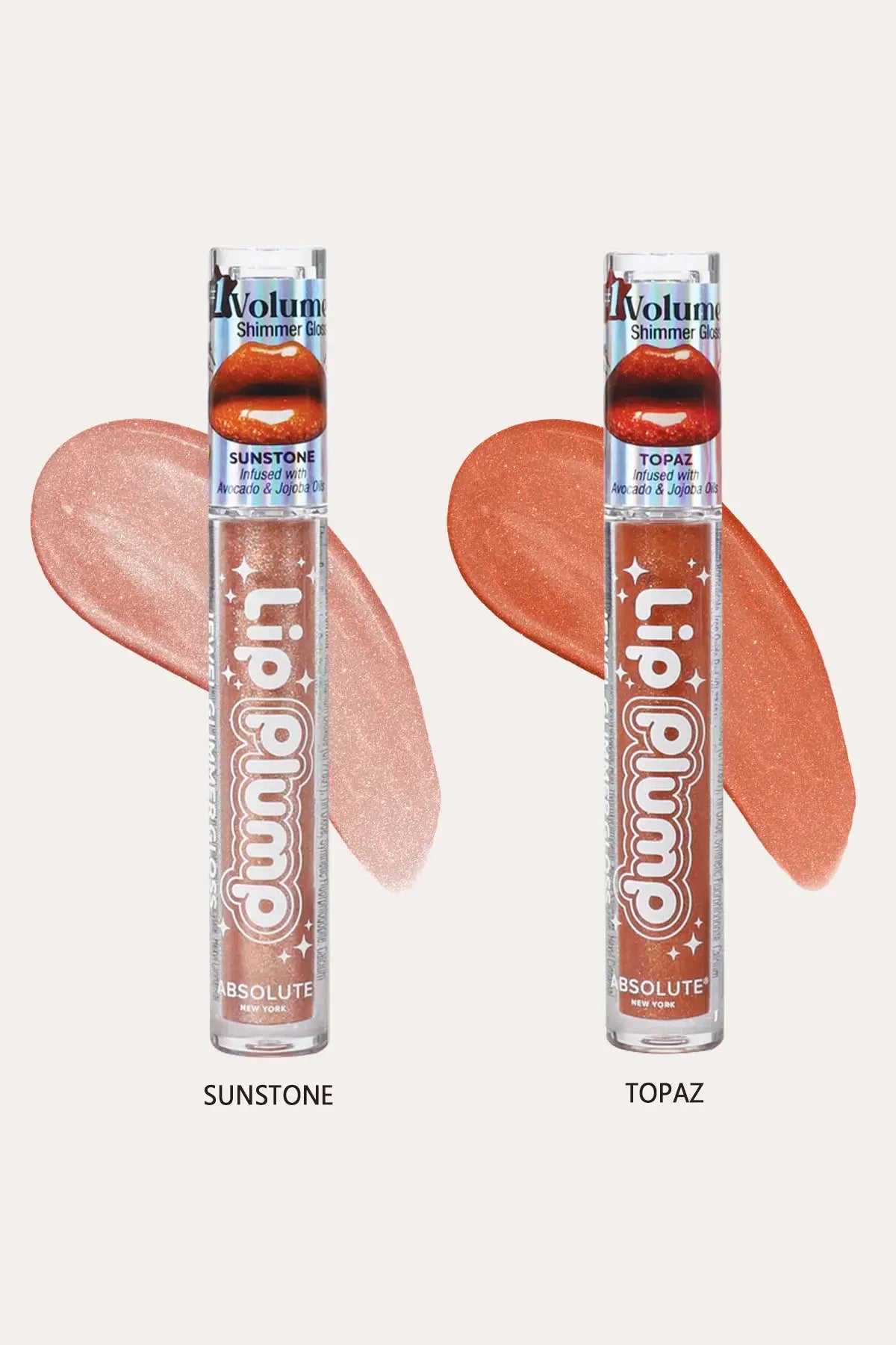 ABSOLUTE NEW YORK LIP PLUMP JEWEL GLIMMER GLOSS
