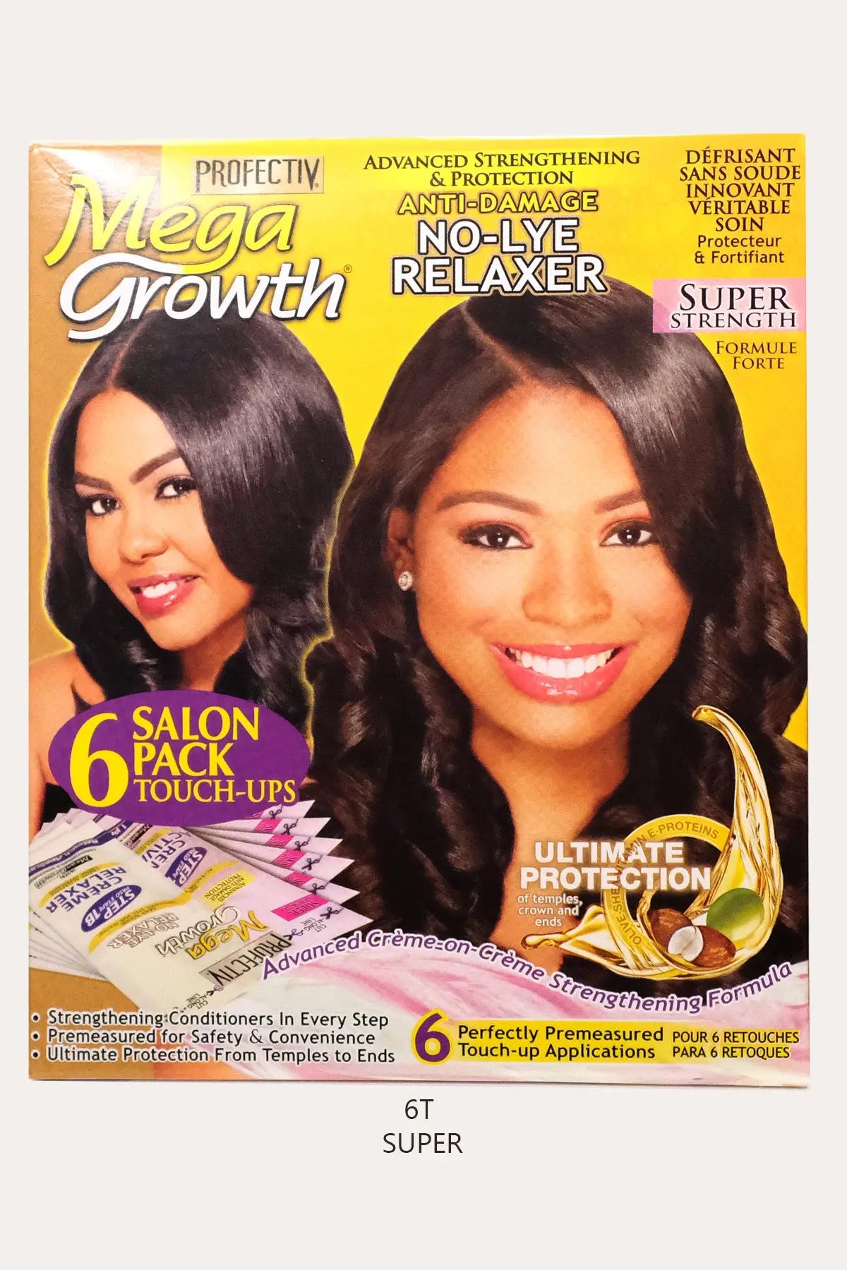 PROFECTIV MEGA GROWTH ANTI DAMAGE NO-LYE SUPER RELAXER