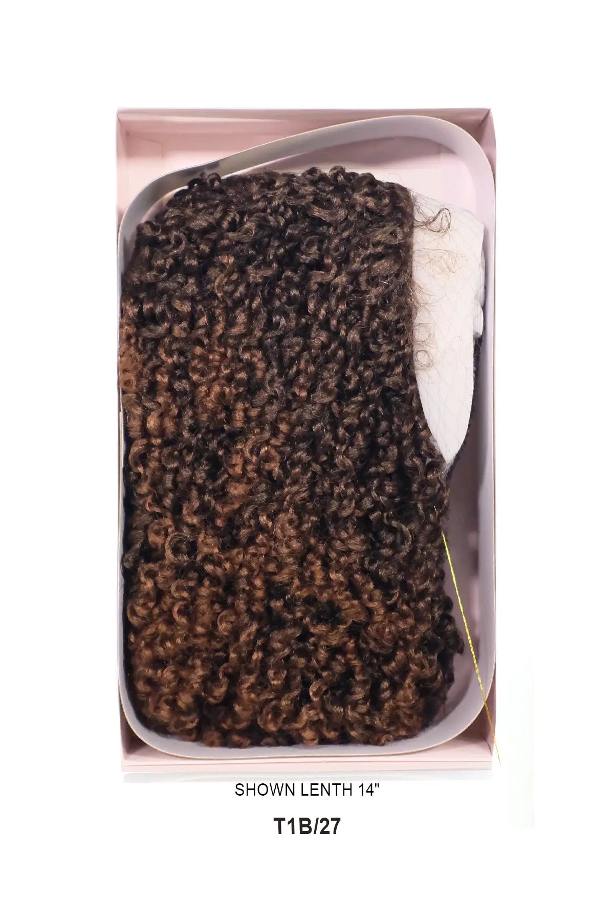 NUTIQUE ILLUZE GLUELESS WIG HD LACE PART - YANKY TWIST 16"