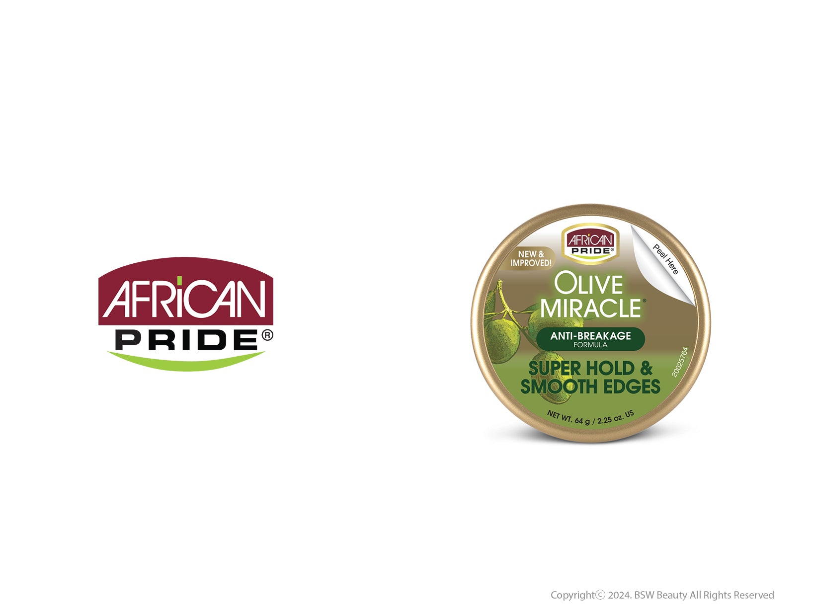 AFRICAN PRIDE BRAID LOC & TWIST GEL 8oz