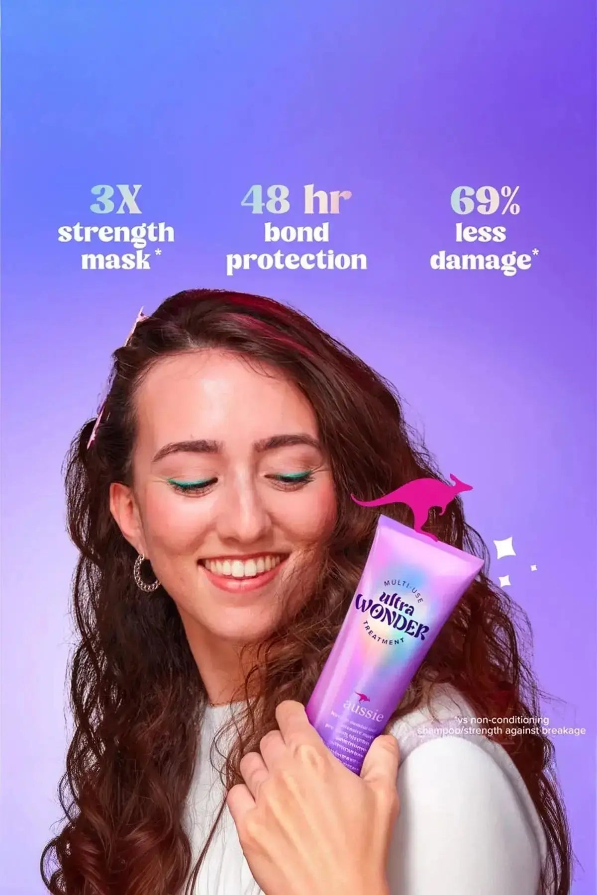 AUSSIE ULTRA WONDER TREATMENT LEAVE-IN & PRE-WASHㅣAMINO ACID INFUSION ...