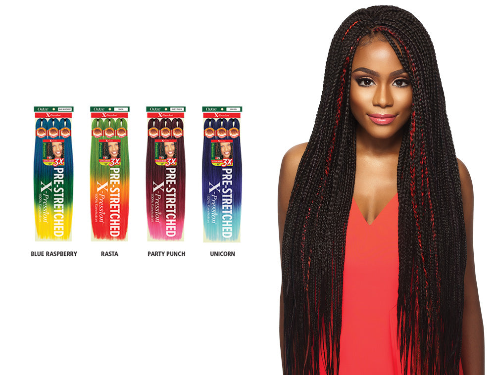 OUTRE 3X X-PRESSION PRE-STRETCHED ULTRA BRAID 42"