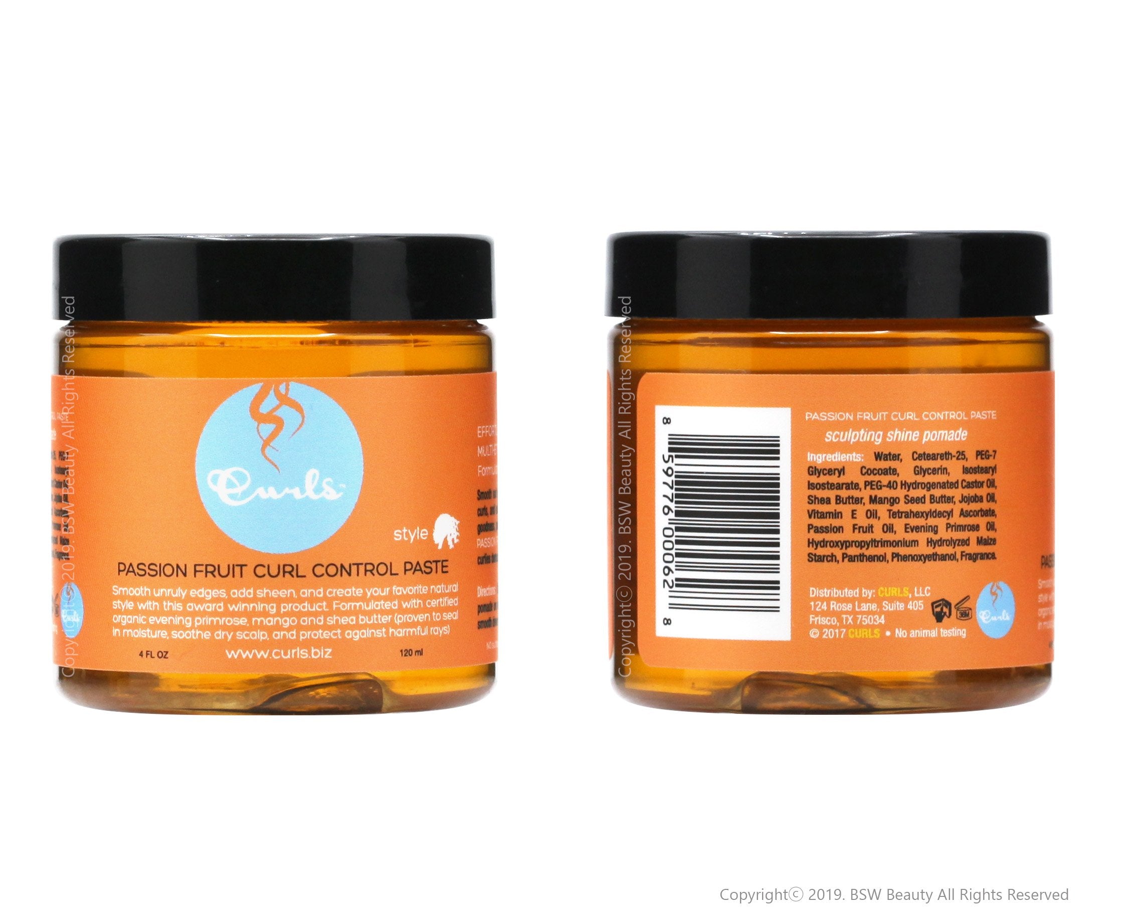 CURLS PASSION FRUIT CURL CONTROL PASTE 4oz