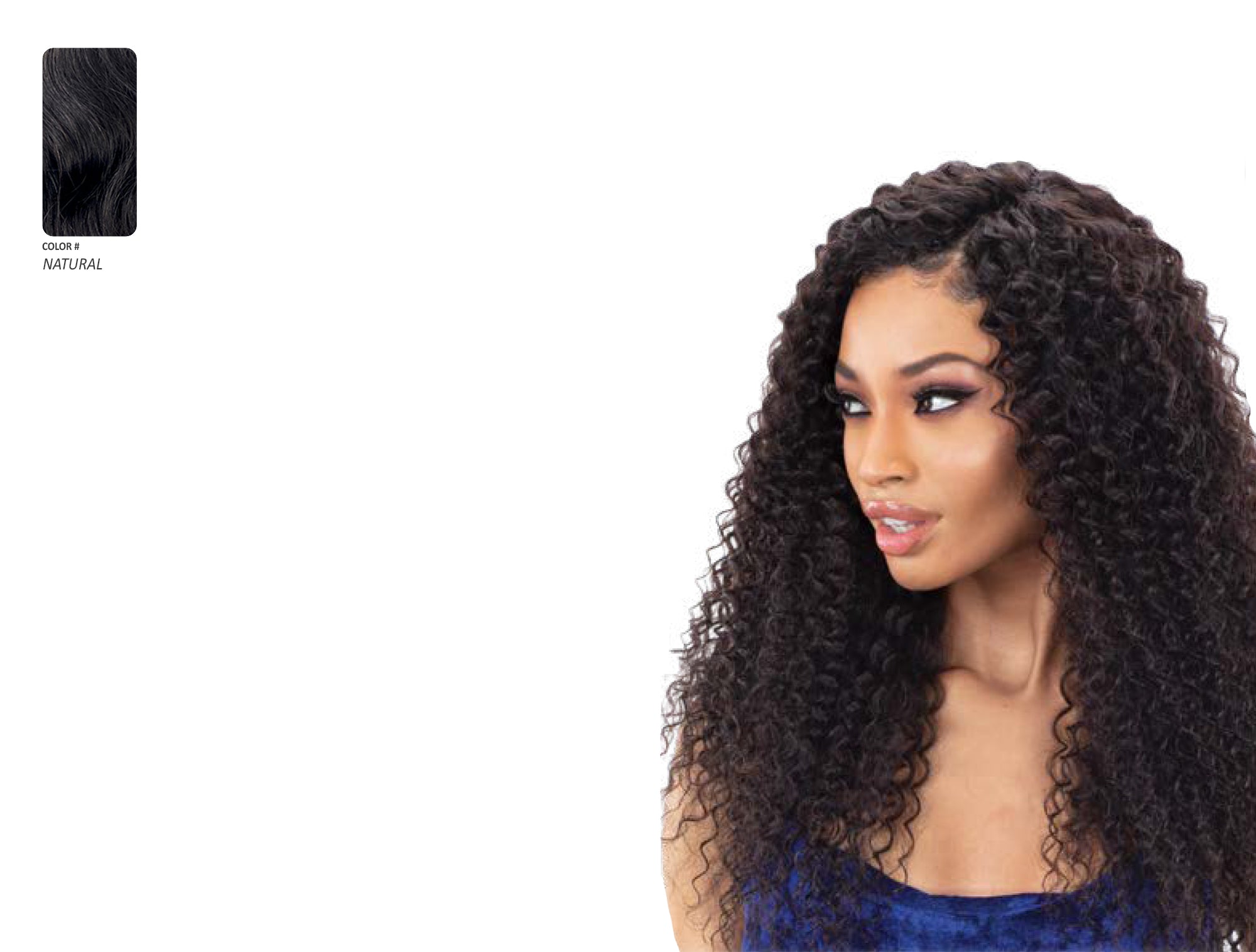 SHAKE N GO VIRGIN HUMAN HAIR WEAVE IBIZA SPANISH CURL 10"- 24"