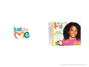 JUST FOR ME TEXTURE SOFTENER NO-LYE SYSTEM