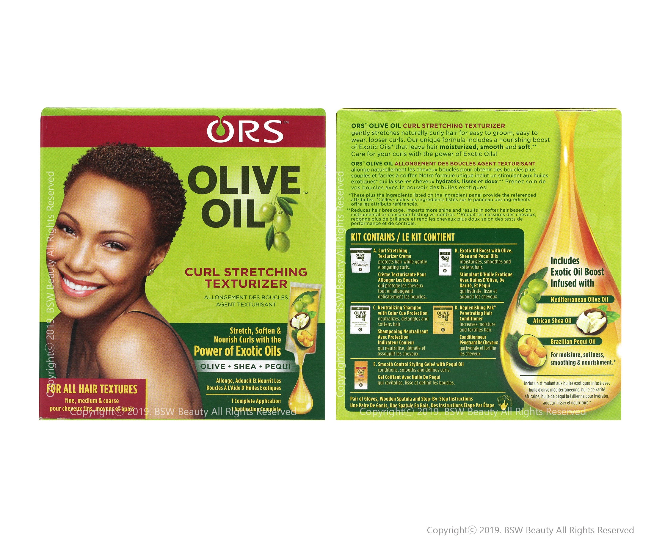 ORS OLIVE OIL CURL STRETCHING TEXTURIZER FOR ALL HAIR TEXTURES