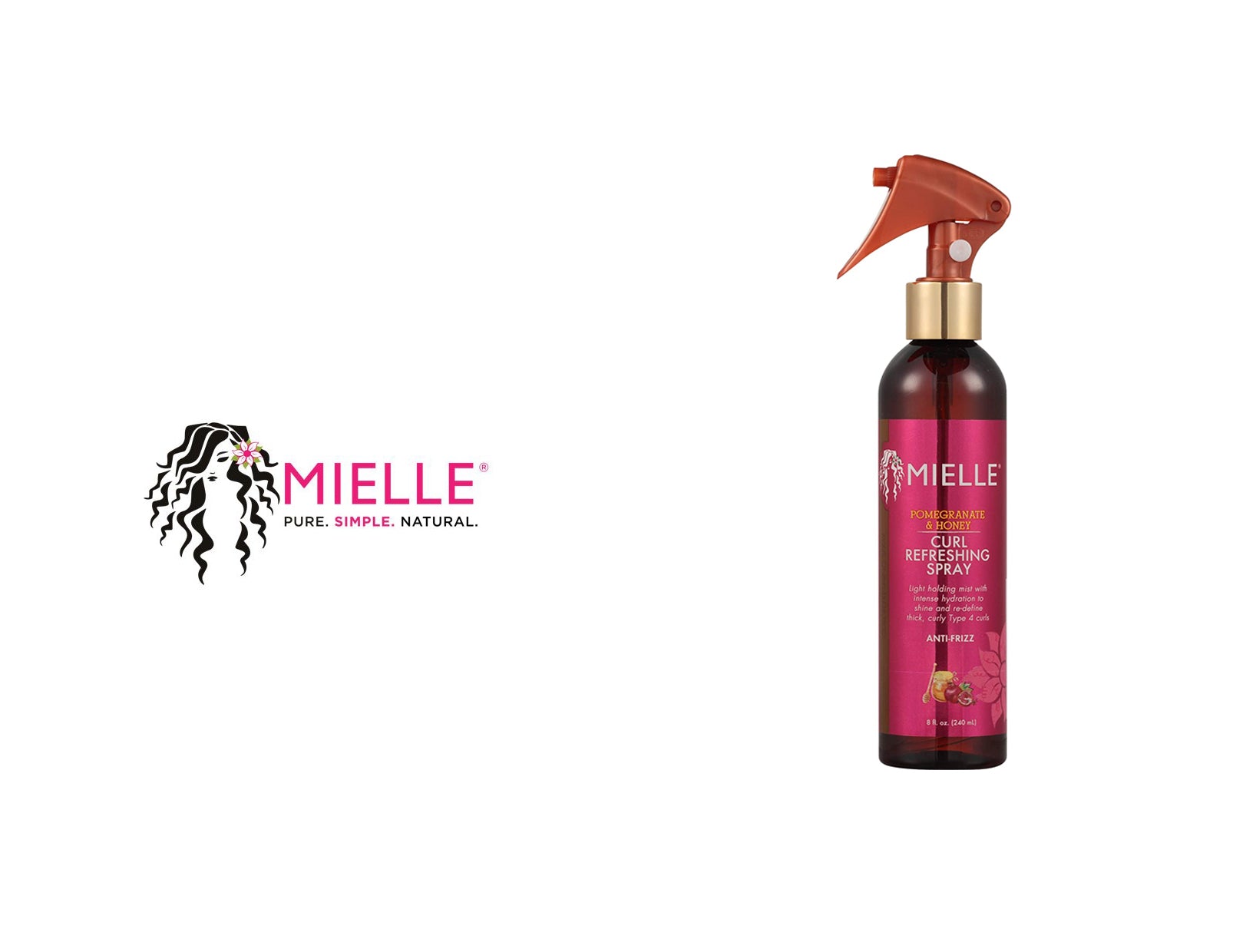 MIELLE POMEGRANATE & HONEY CURLING REFRESHING SPRAY 8oz