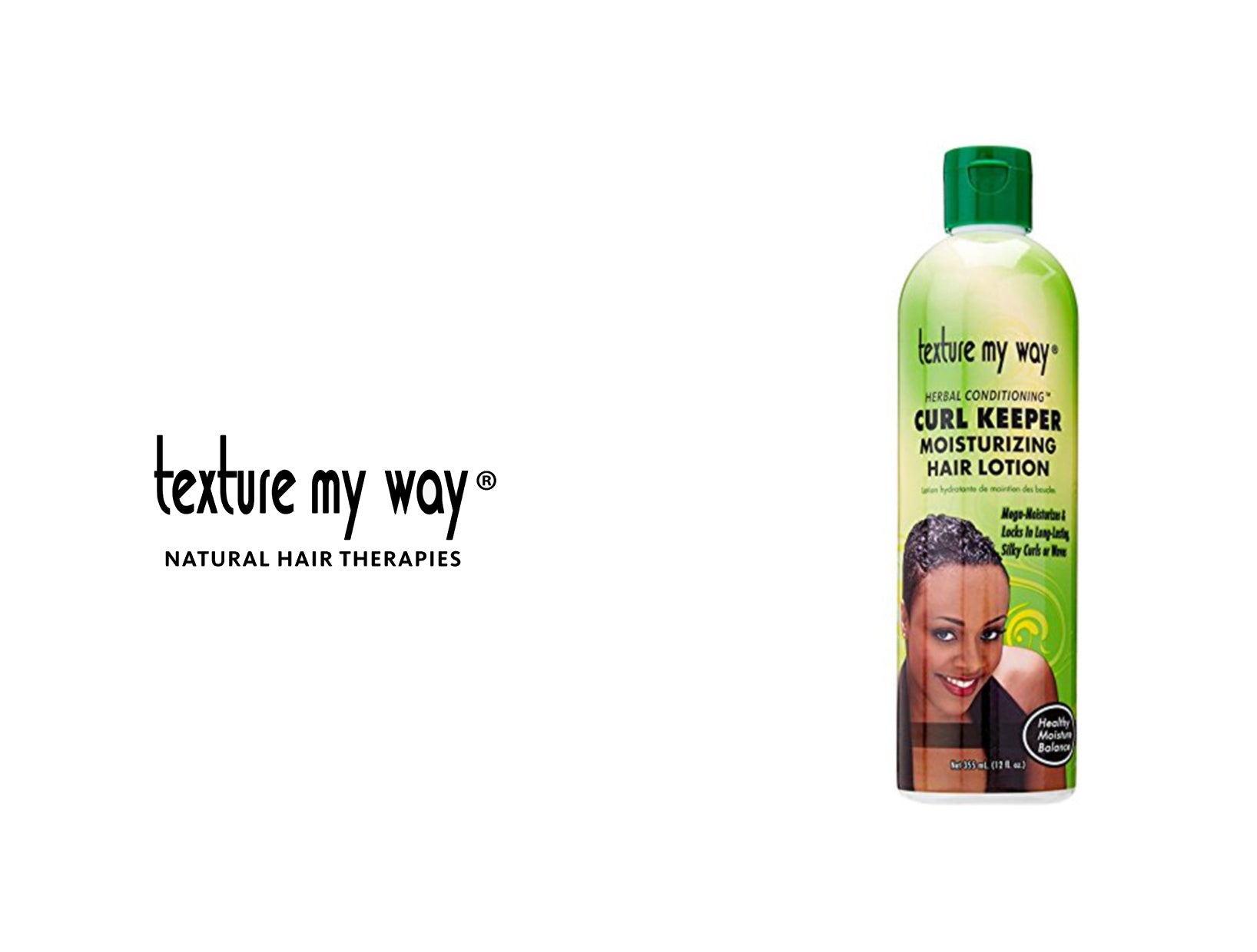 TEXTURE MY WAY CURL KEEPER MOISTURIZING HAIR LOTION 12oz